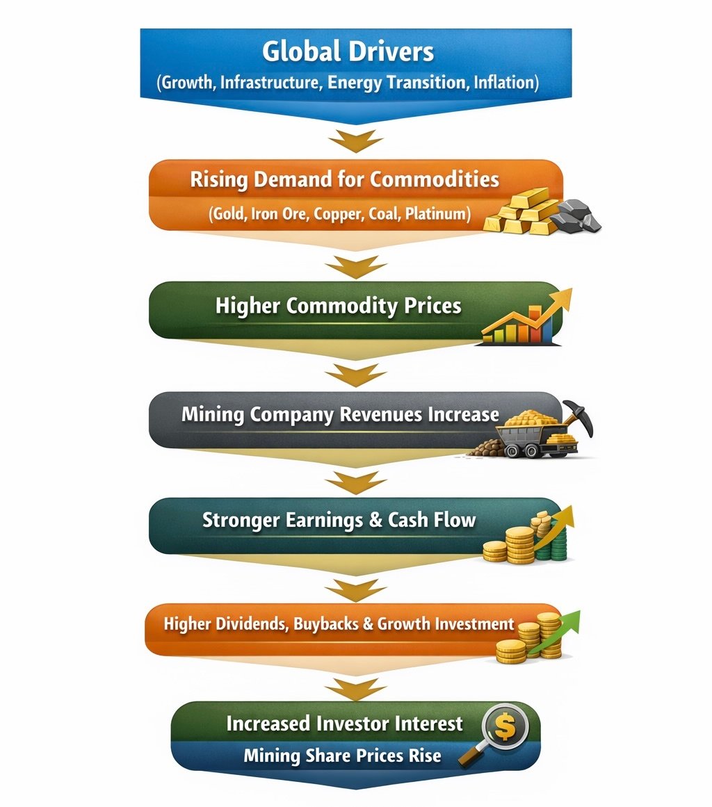Commodities: How Investors Benefit by Investing in Mining Companies
