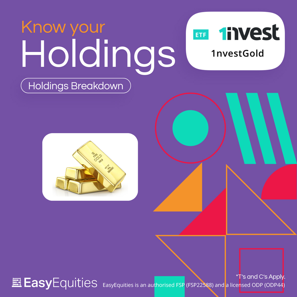 Know your Holdings: 1nvest Gold ETF