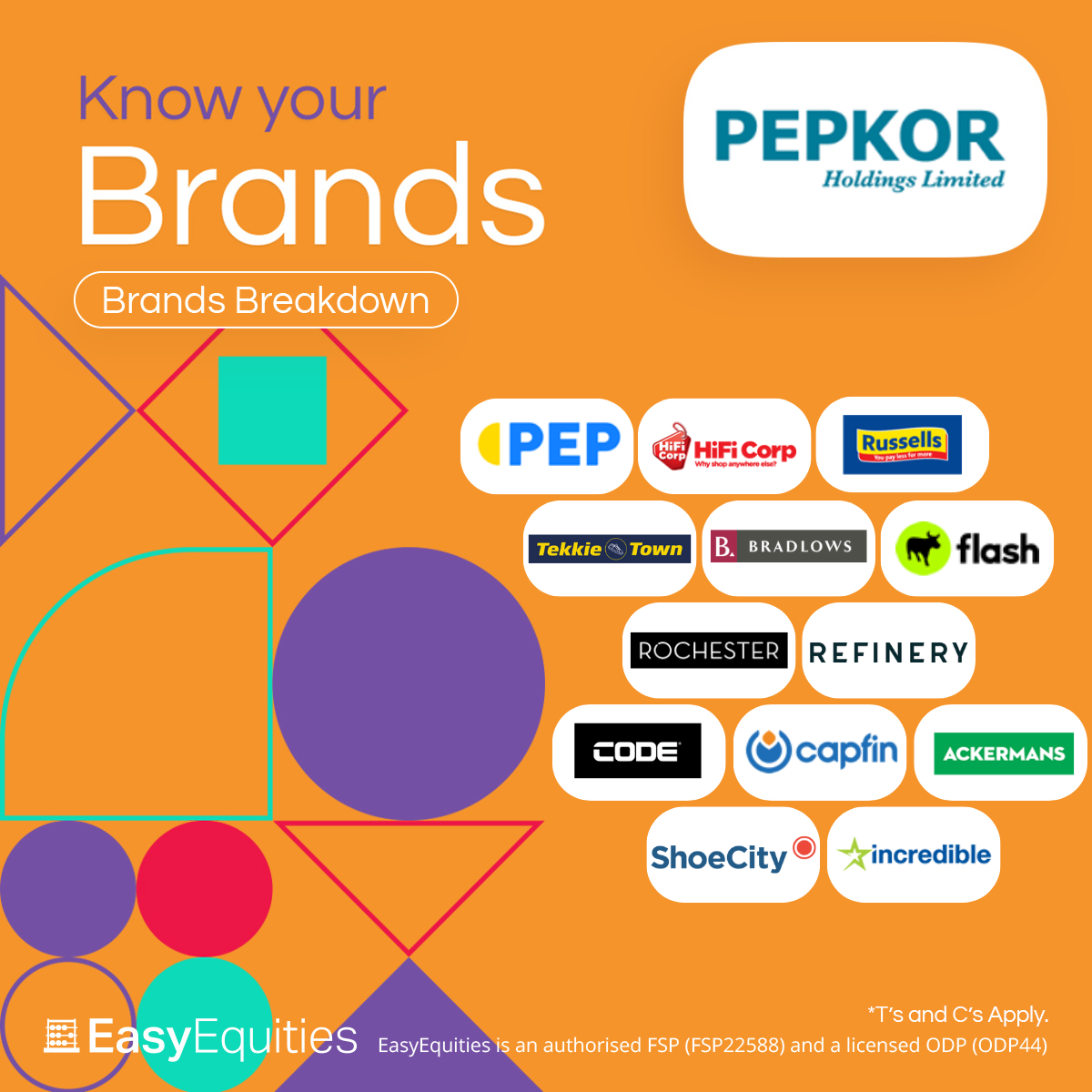 Know your Brands: Pepkor Holdings Limited