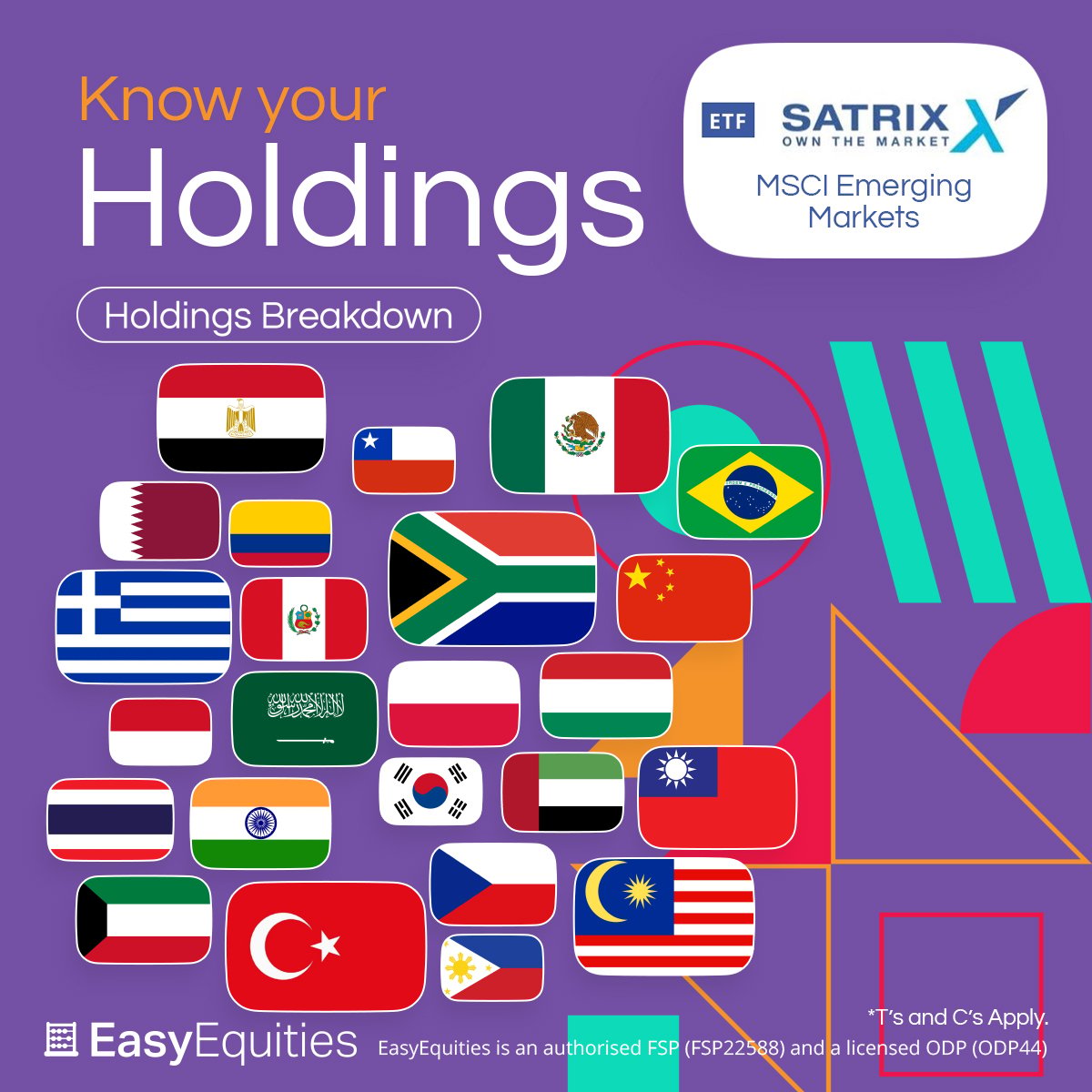 Know your Holdings: Satrix MSCI Emerging Markets Feeder Portfolio.