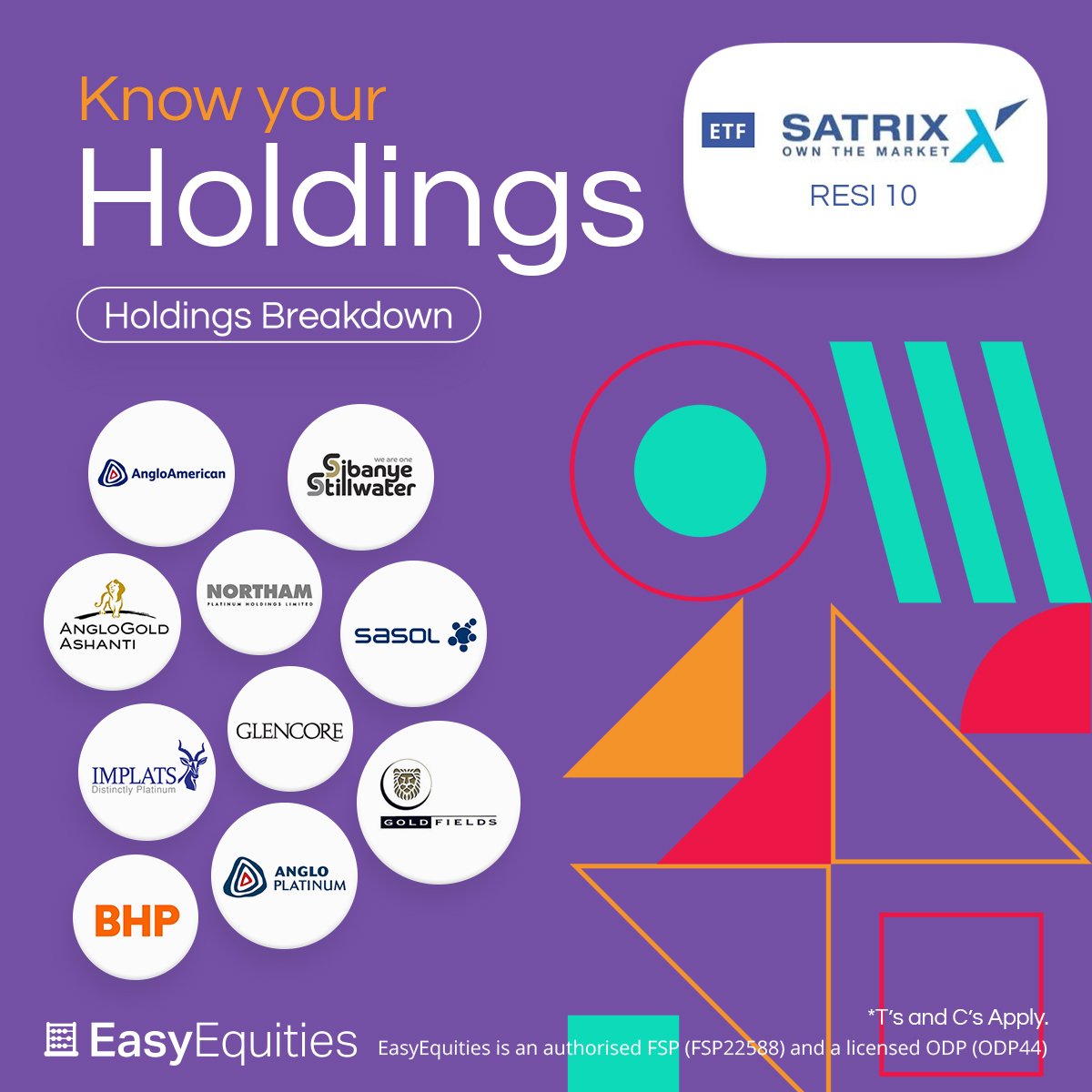 Know your Holdings: Satrix RESI ETF