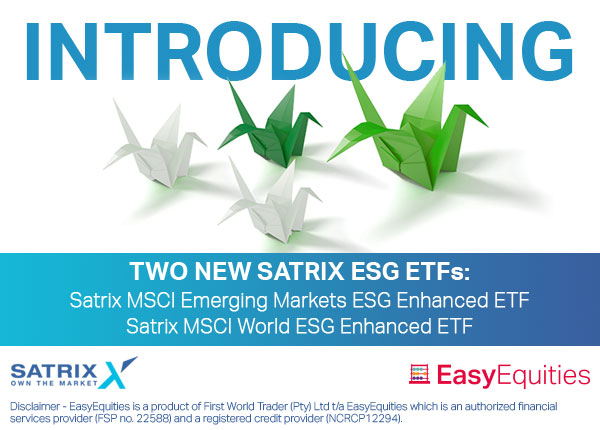 Satrix MSCI ESG ETFs